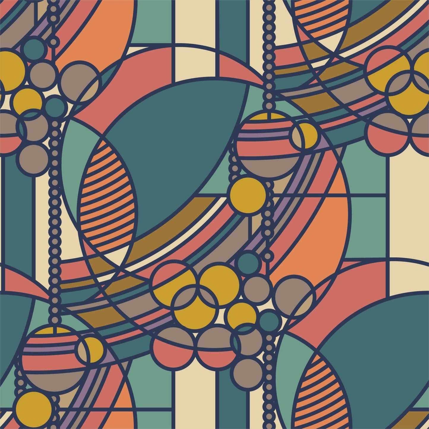 PRE-ORDER Frank Lloyd Wright - March Balloons – Trapunto