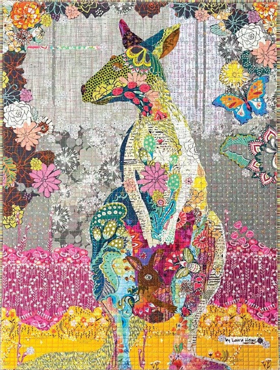 KangaRoo Quilt Pattern – Trapunto