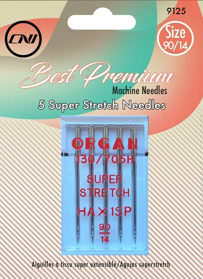 Organ Machine Needles | Super Stretch – Trapunto